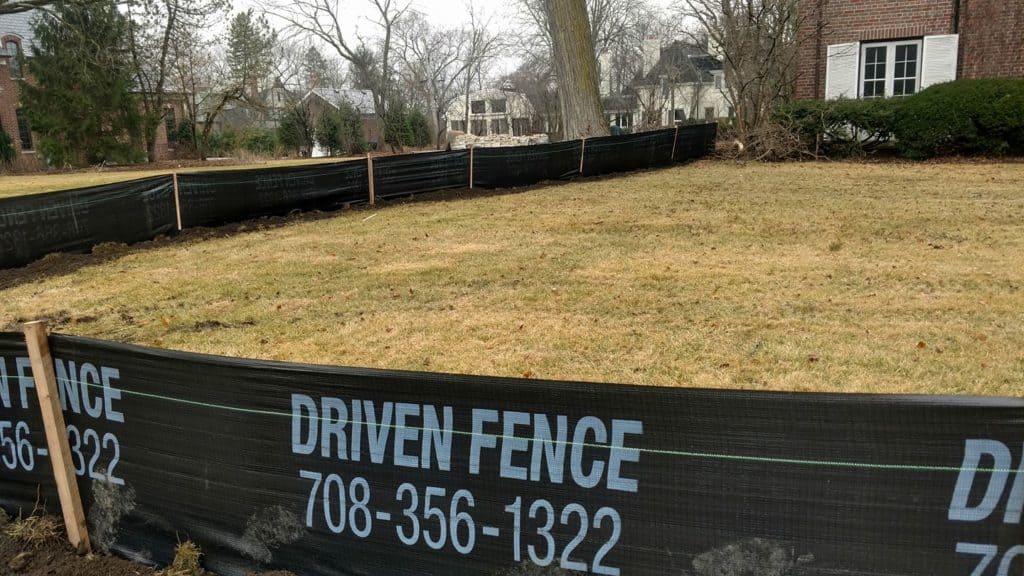 Temporary Fencing by Driven Fence