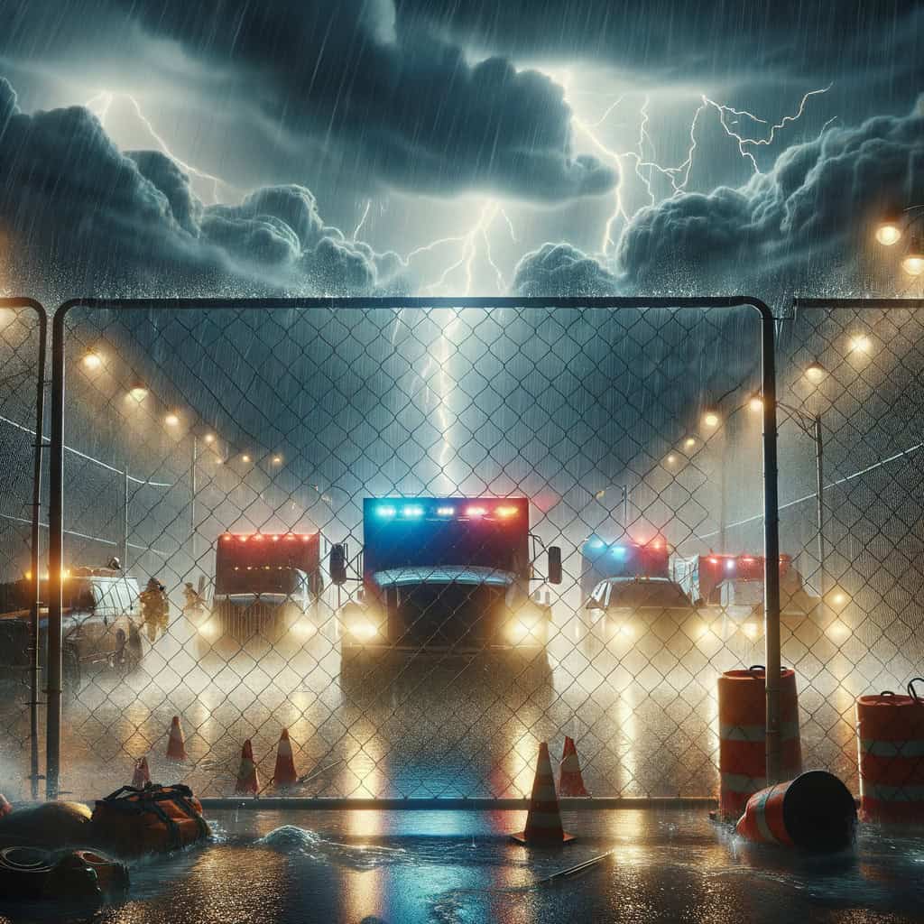 Temporary Construction Fencing Helps During Emergencies
